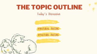 DIFFERENT MATING SYSTEM OF GOAT (NATURAL WAY) | PDF