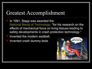 John paul stapp | PPT
