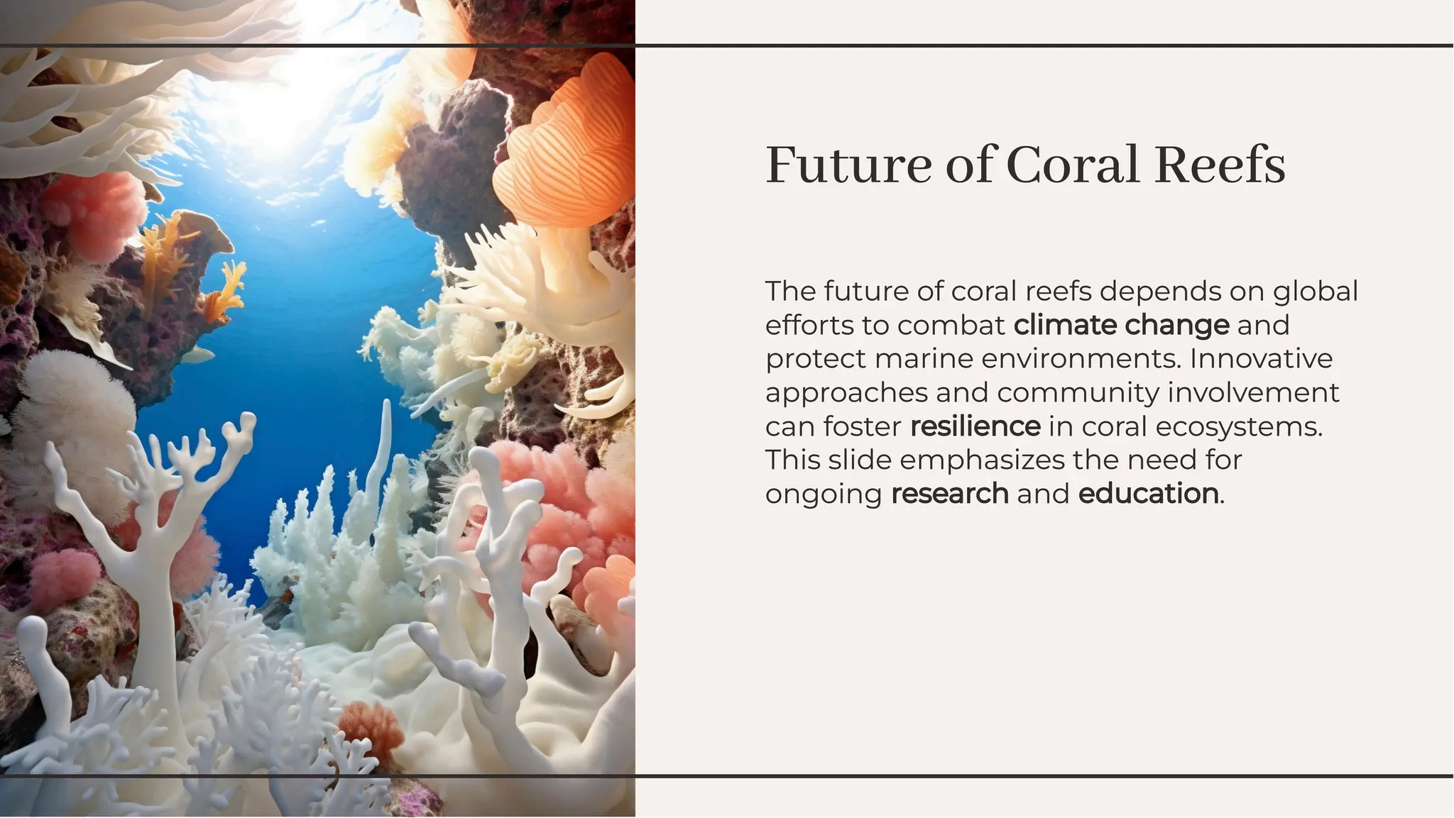coral reef ecosystem and types of coral reefs | PPT