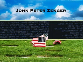 John Peter Zenger | PPT