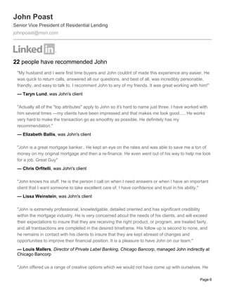 John Poast Linkedin Res | PDF