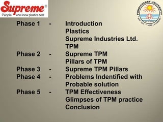 TPM - Supreme | PPTX