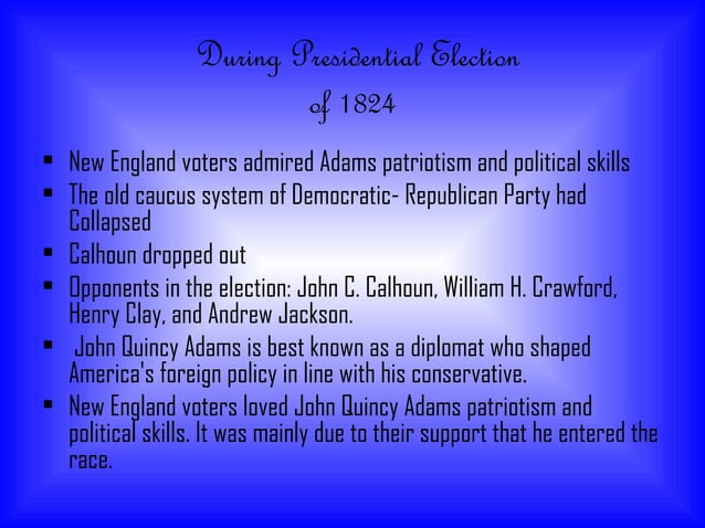 John quincy adams | PPT