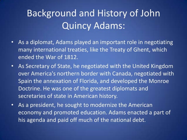 John Quincy Adams | PPTX