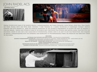 John Radel ACS Portfolio | PDF | Video Production | Content Production