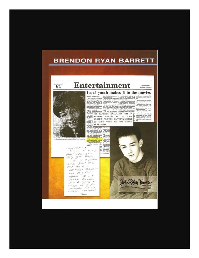 BRENDON RYAN BARRETT | PDF