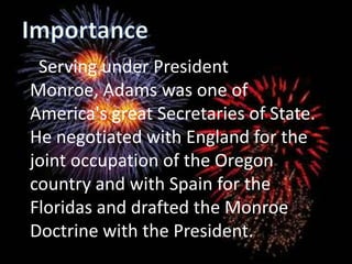 Johns quincy adams | PPTX