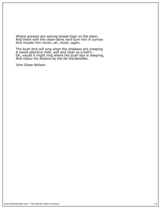 John shaw neilson poems | PDF