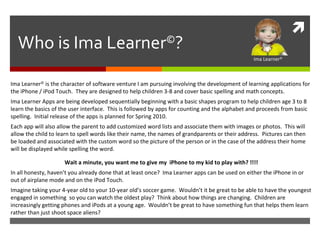 John Shelton And Who Is Ima Learner | PPT