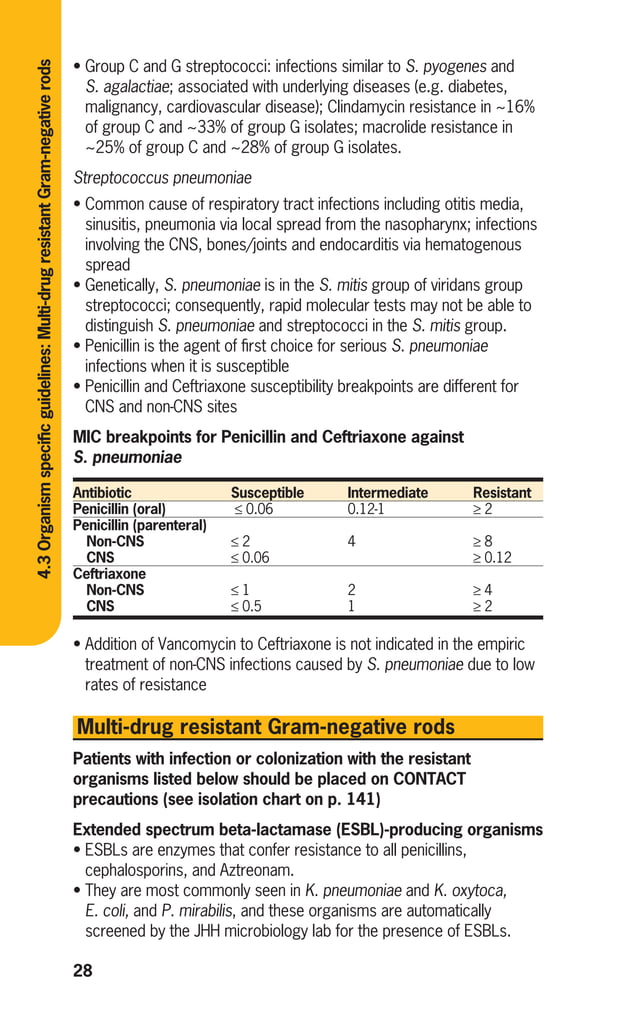 Johns hopkins 2016; antibiotic guidelines | PDF