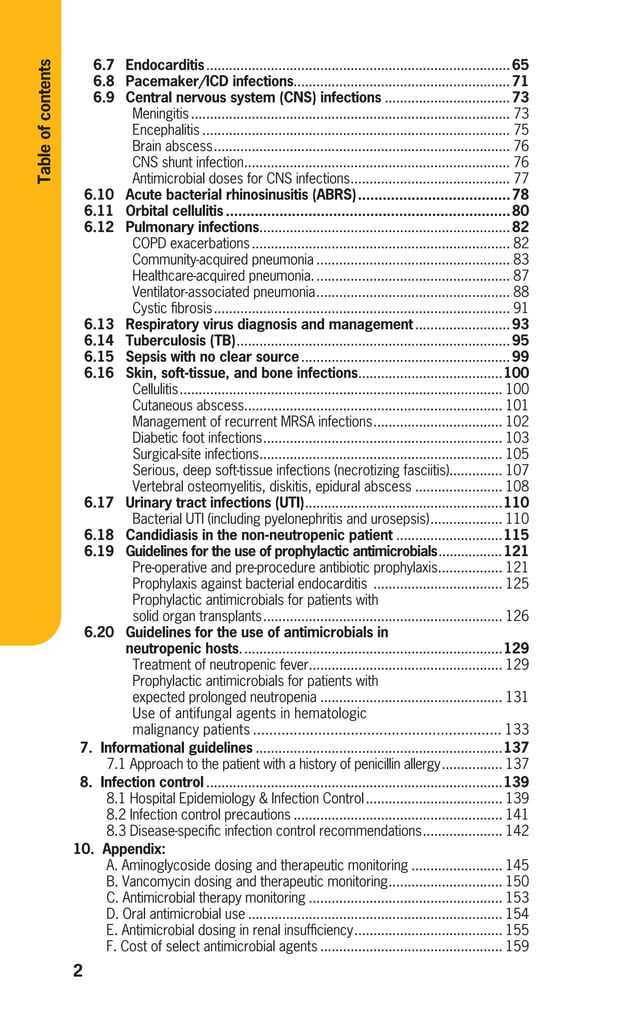 Johns hopkins 2016; antibiotic guidelines | PDF