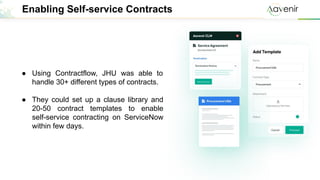 Unified Contract Management with Sourcing on ServiceNow | PDF ...