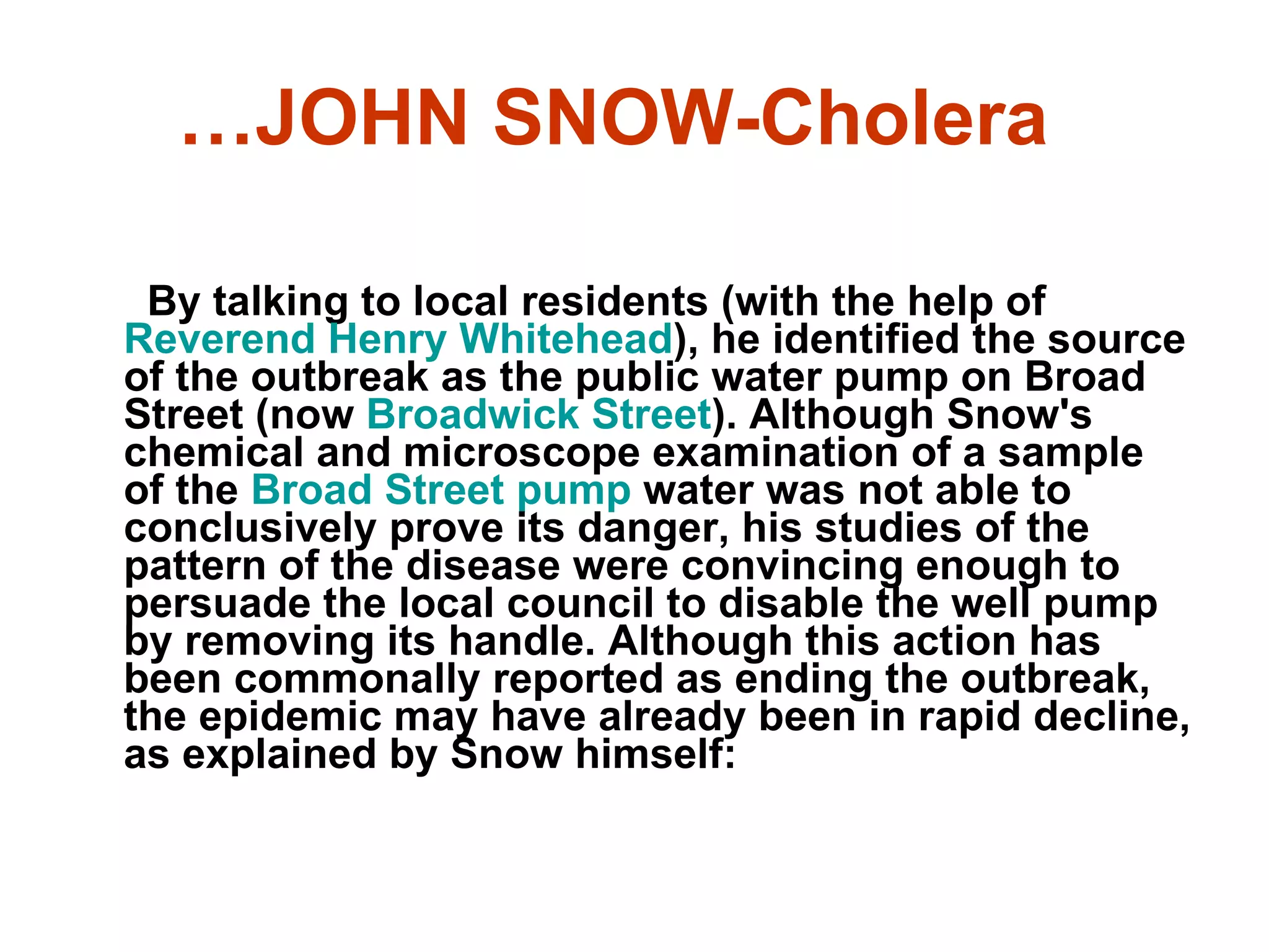 John Snow | PPT