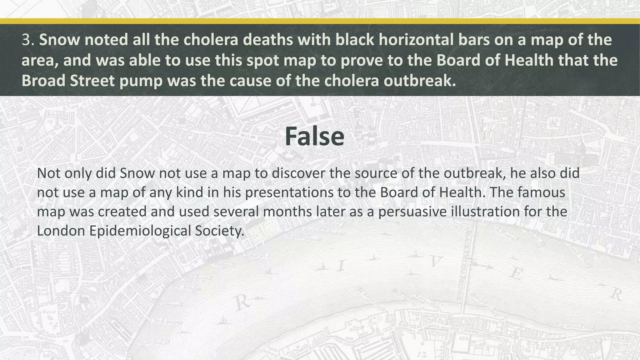 John snow cholera outbreak | PPTX