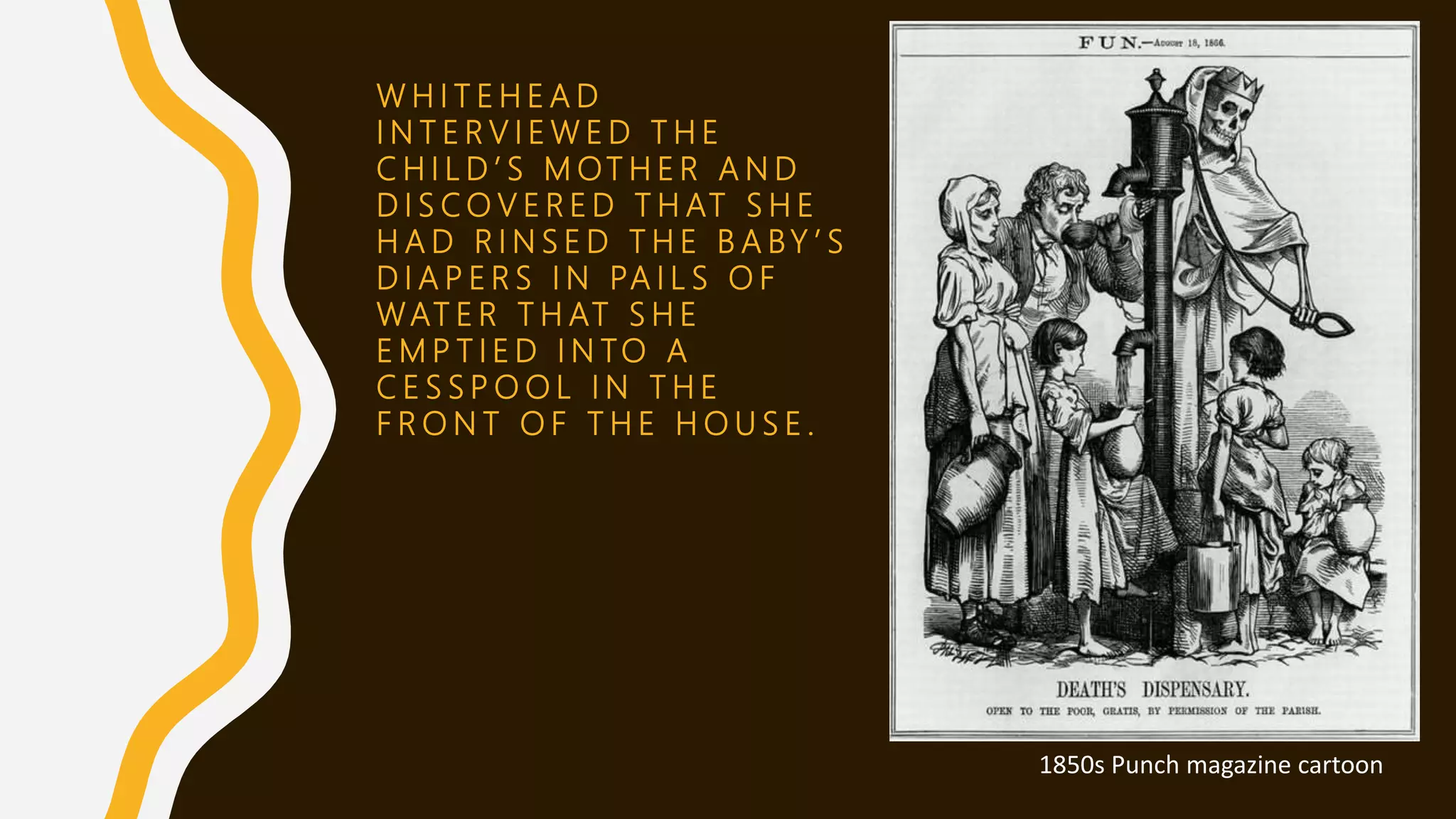 John Snow cholera outbreak of 1854 | PPTX