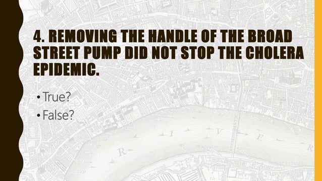 John Snow cholera outbreak of 1854 | PPTX | Infectious Diseases ...