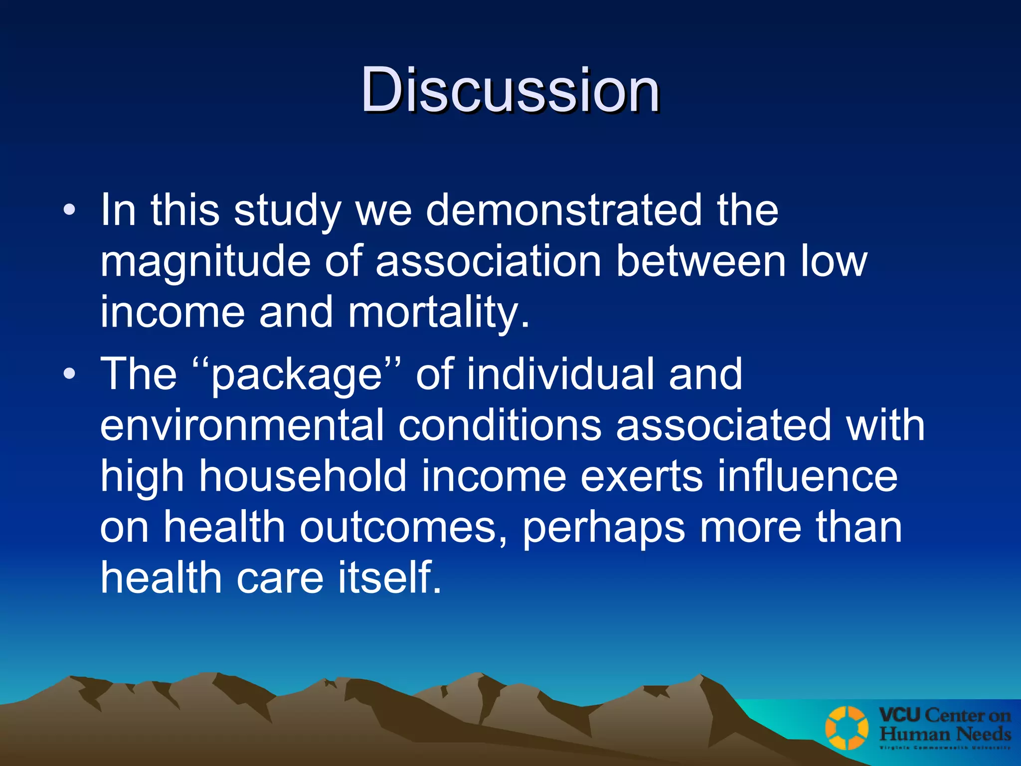 Income and Health | PPT
