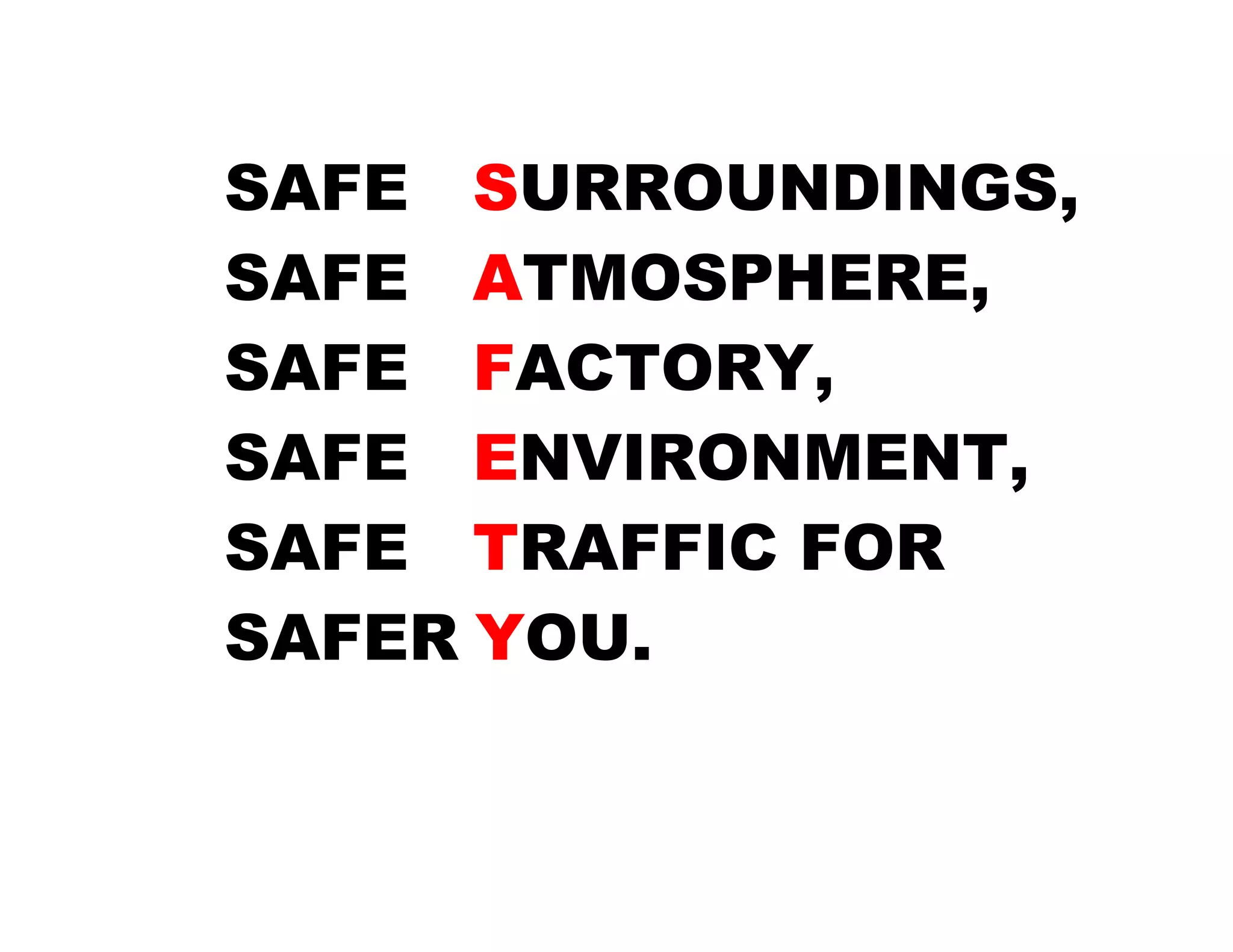 Johnson's safety slogans version 1.0 | PDF