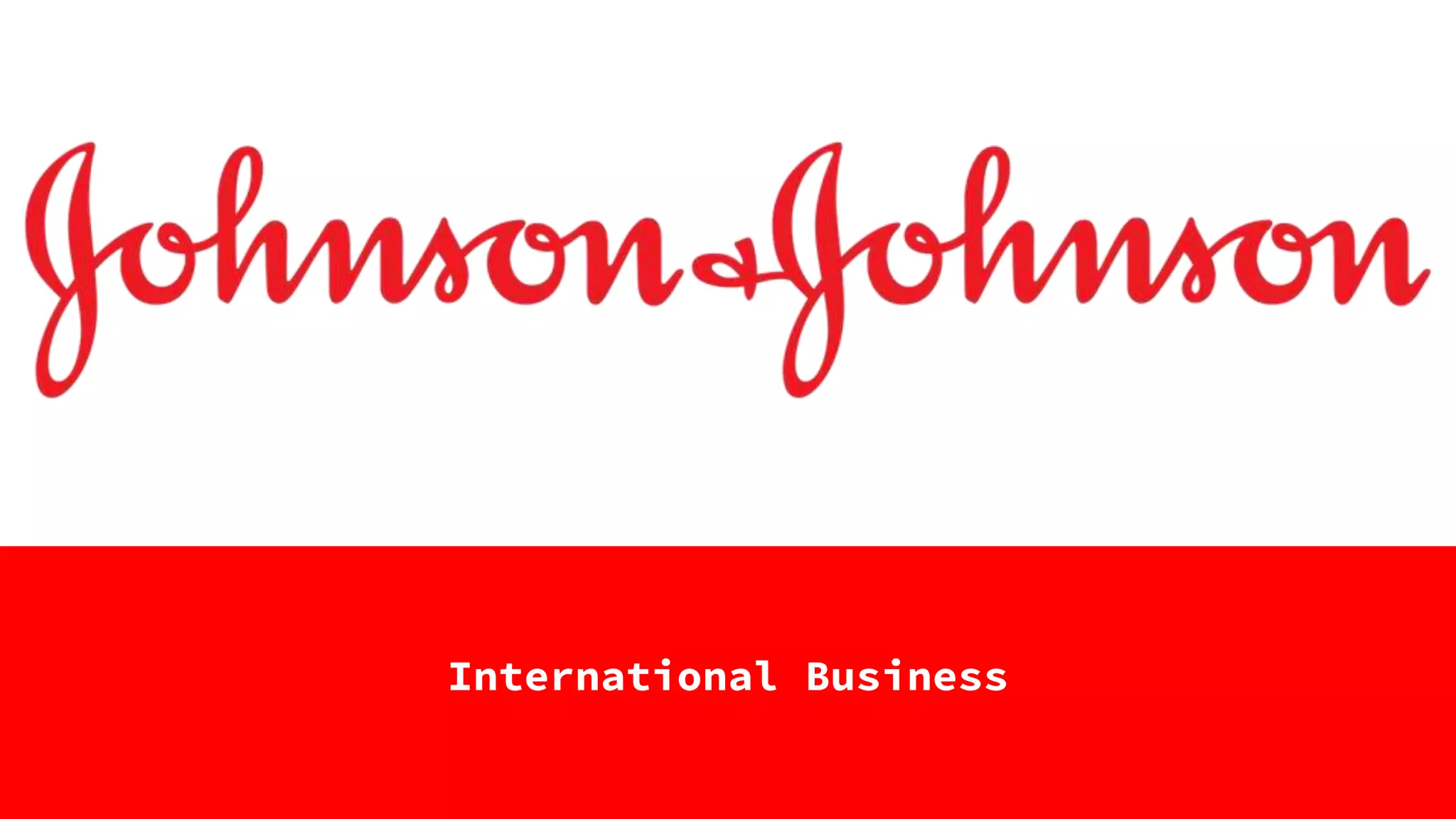 Johnson and johnson | PPT