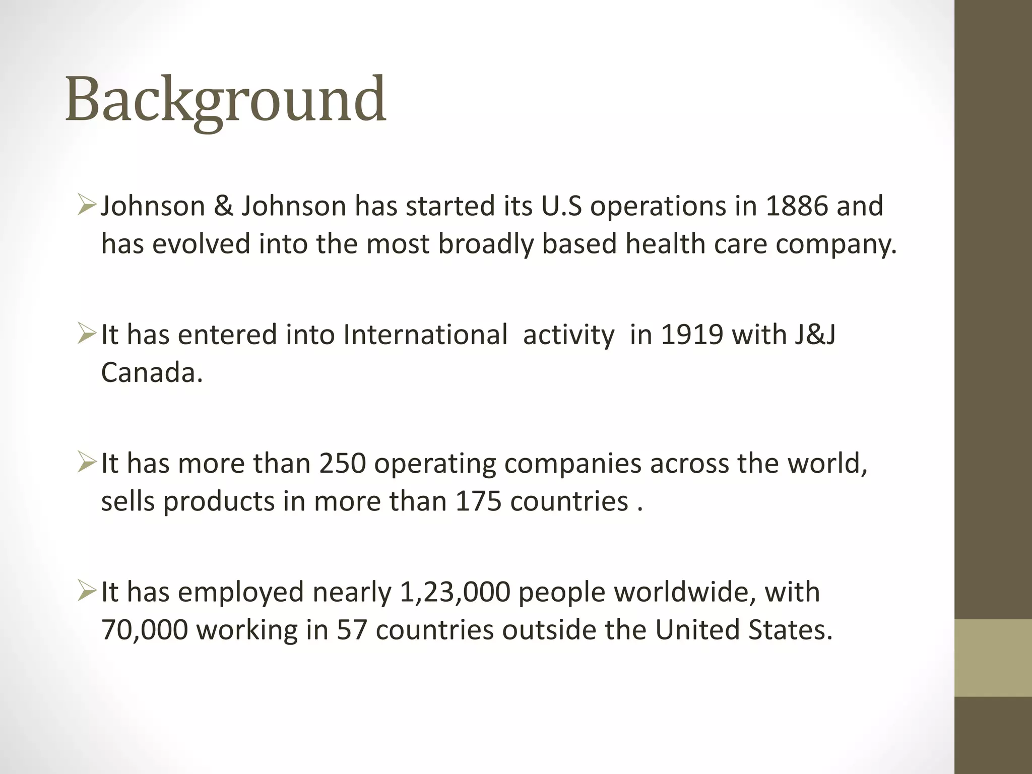 Johnson and Johnson | PPTX