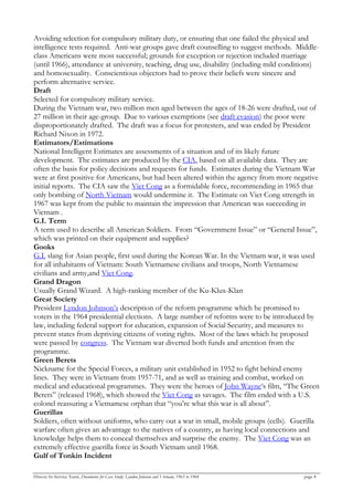 Johnson and vietnam, 1963 1968 | PDF