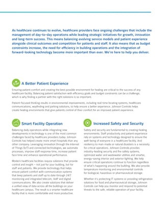 Johnson+controls+healthcare+brochure | PDF