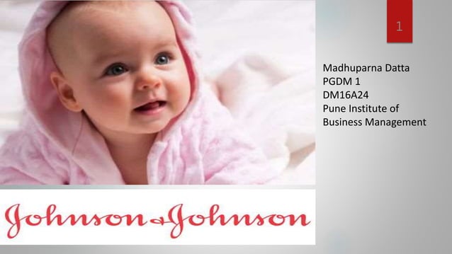 Johnson Johnson PPT | PPTX | Skin Care | Beauty