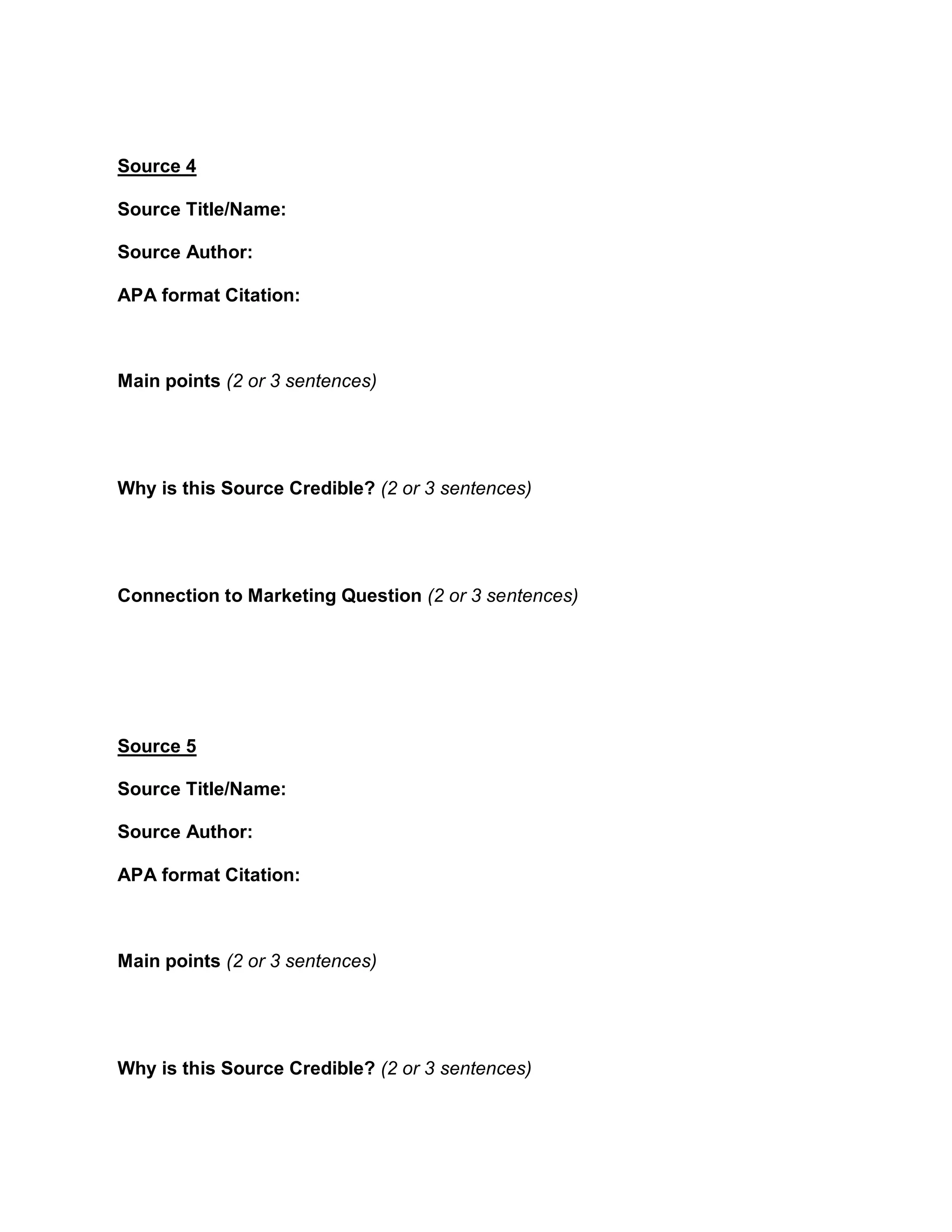 Secondary Research Project | PDF