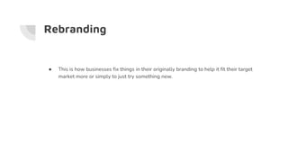Branding and Rebranding | PPTX