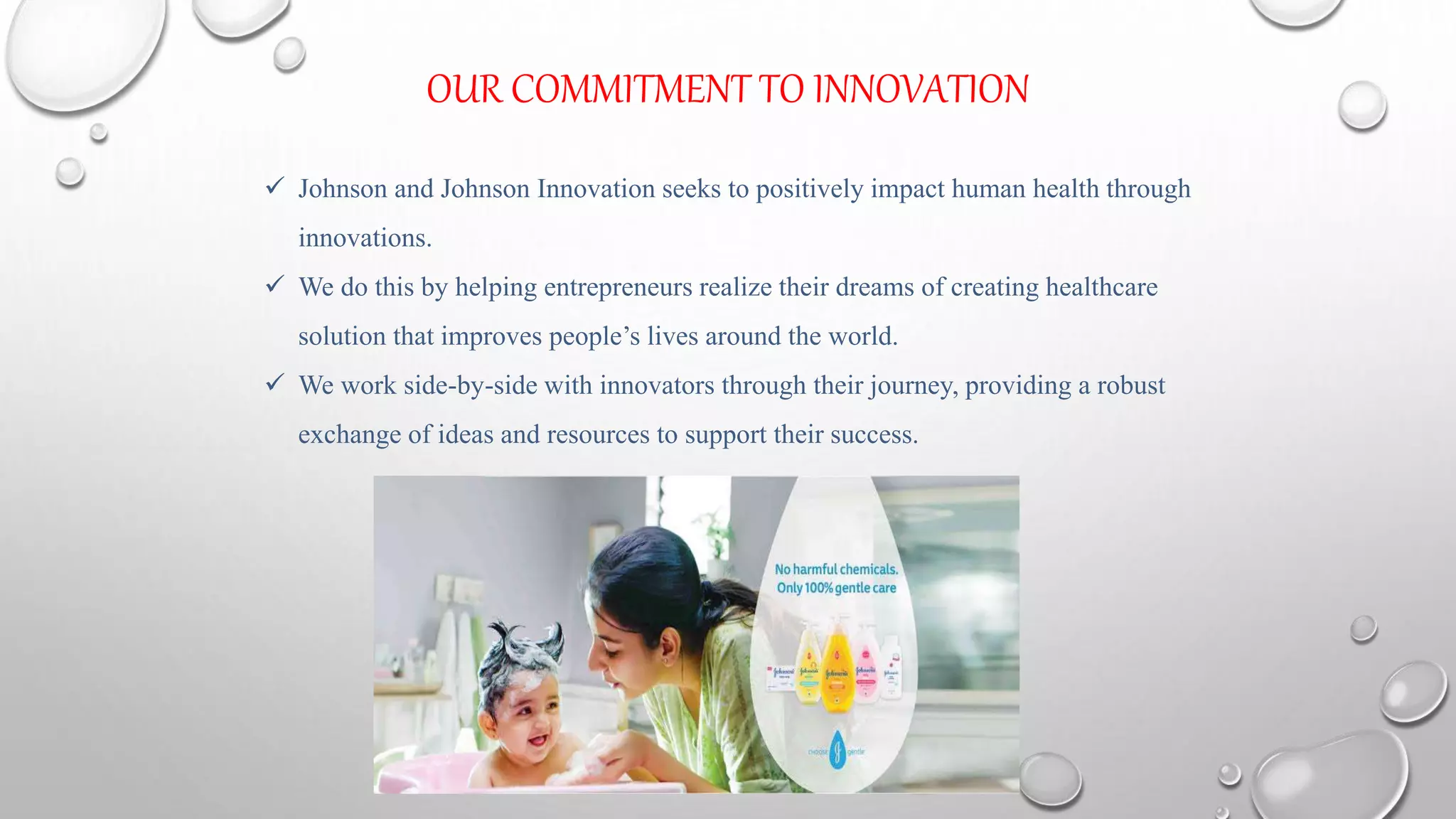 Johnsons and johnsons baby ppt presentation with pie chart.pptx