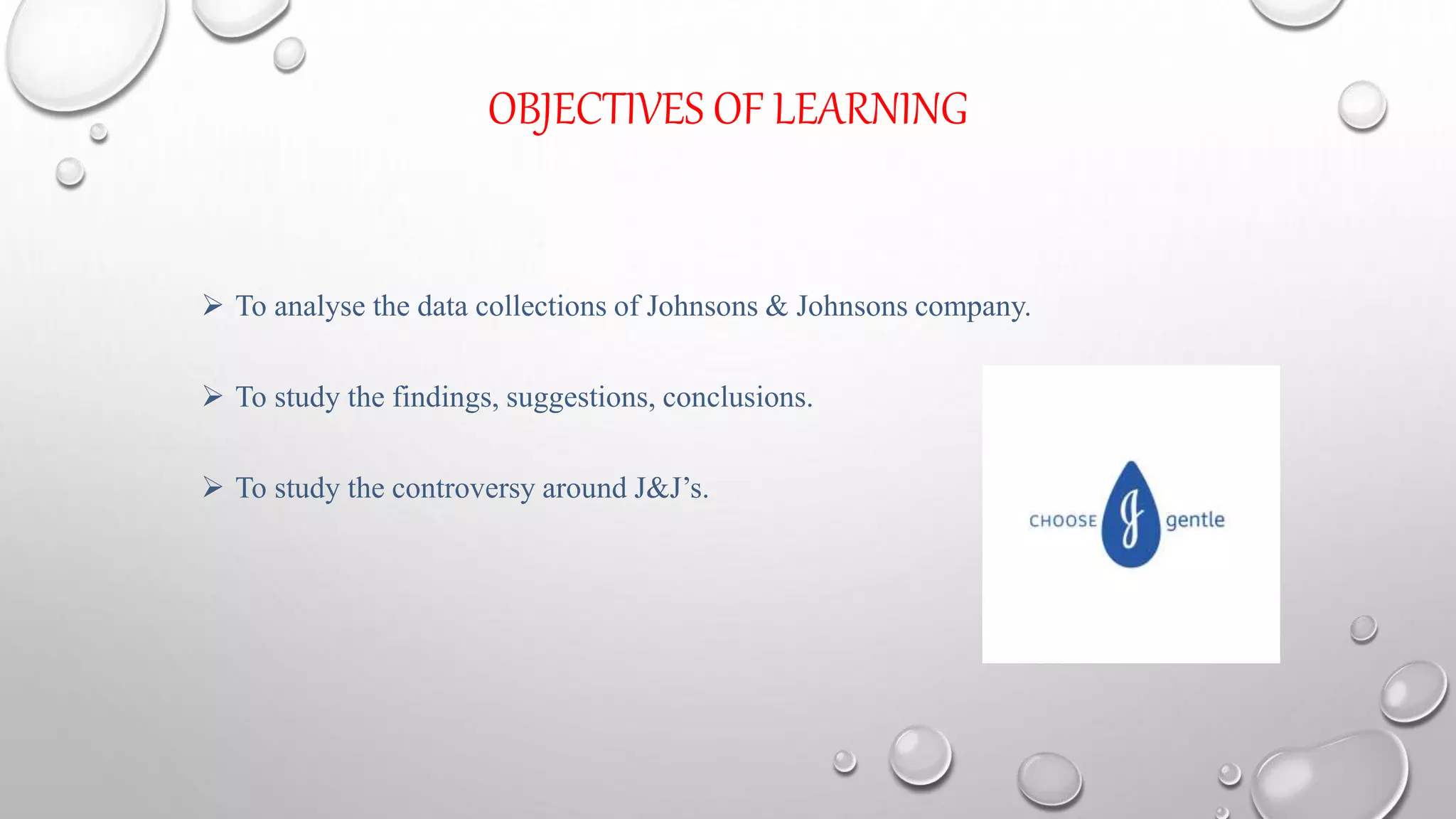 Johnsons and johnsons baby ppt presentation with pie chart.pptx
