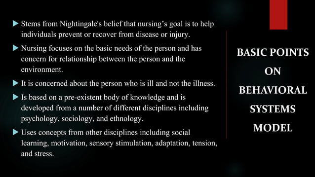 Johnson's behaviour model.pdf | Parenting Babies and Toddlers | Parenting