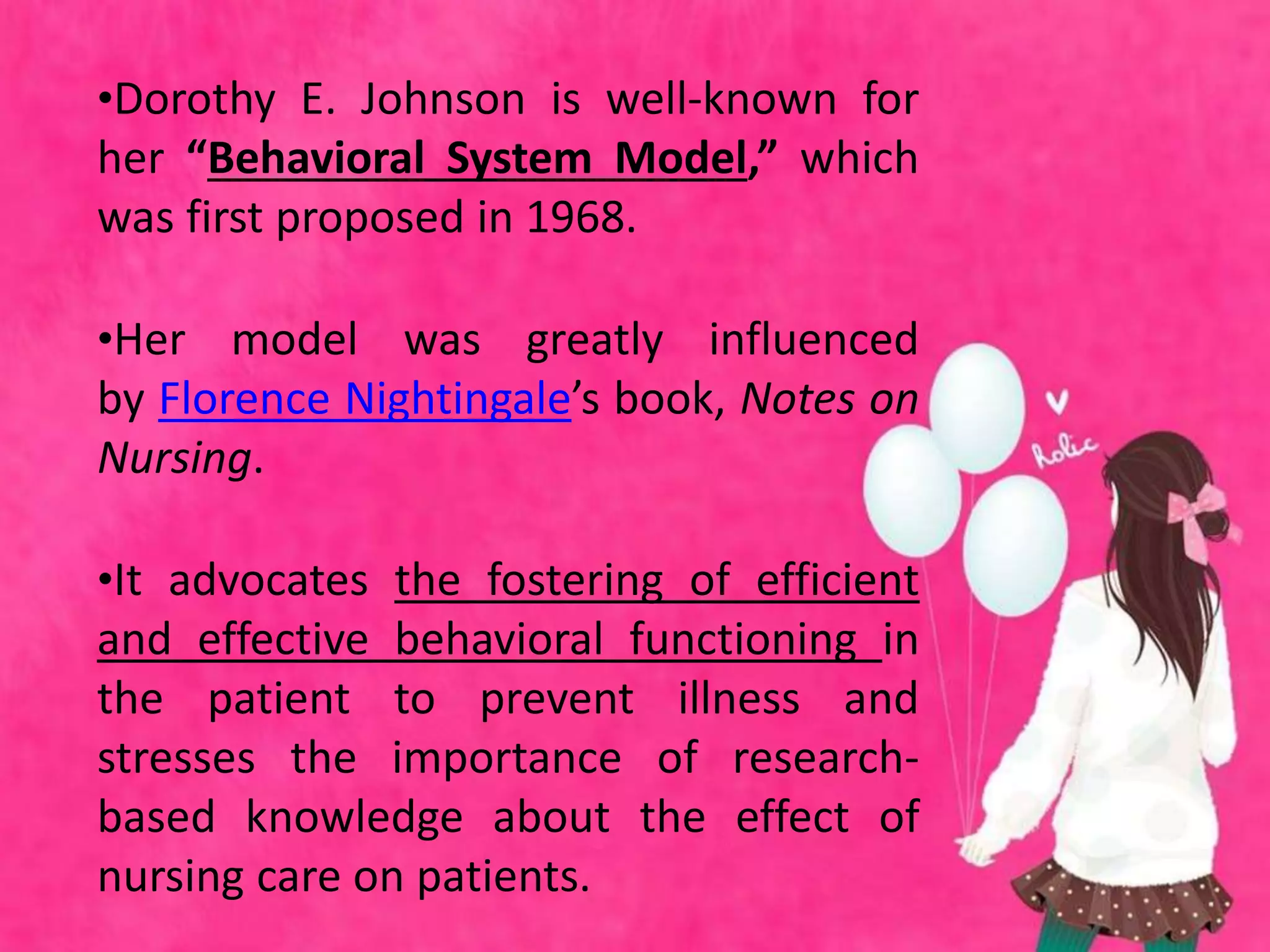 Johnson's theory - Ms. Ritika soni | PPTX