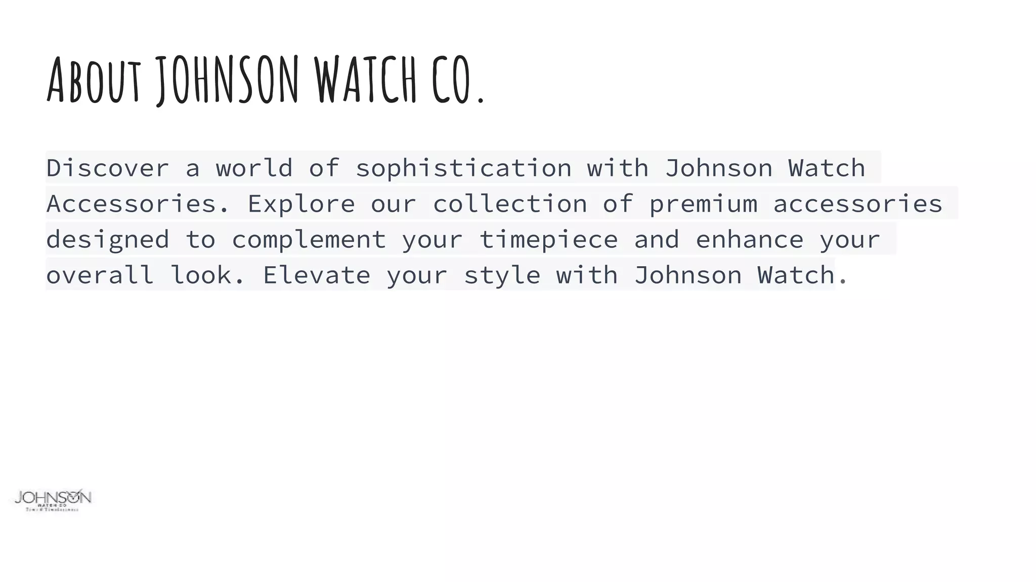 johnson watch.pptx