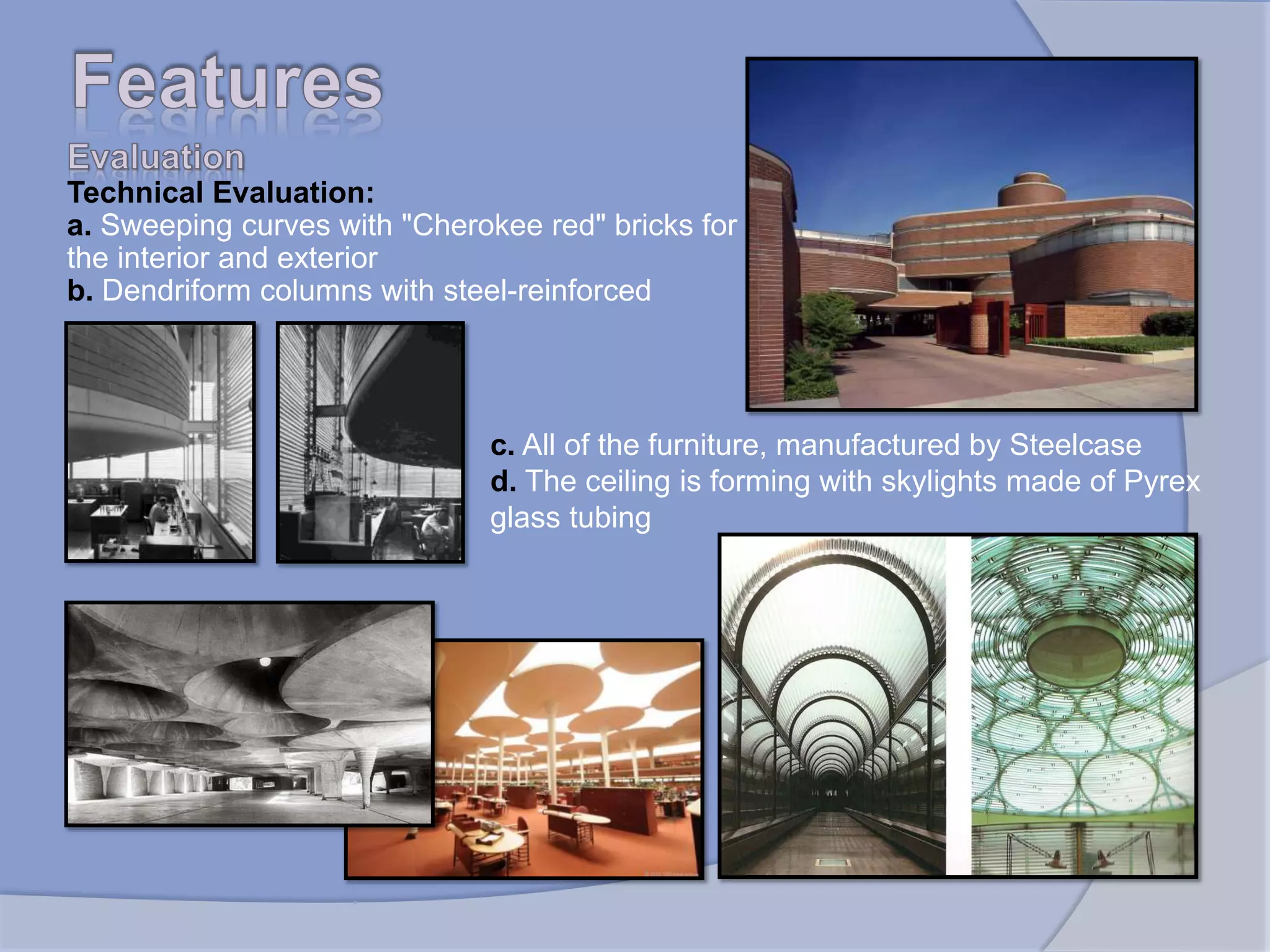 Johnson wax headquaters, architectural presentation | PPTX