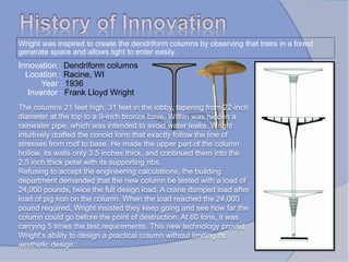 Johnson wax headquaters, architectural presentation | PPTX