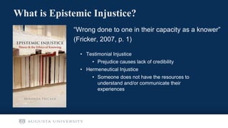 Johnson, M. & Weeks, T. Embracing the bias: using theory to teach ...