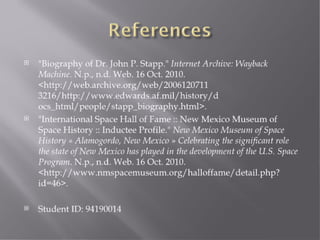 John stapp 1_ | PPT