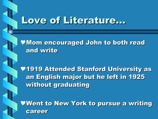 John Steinbeck | PPT