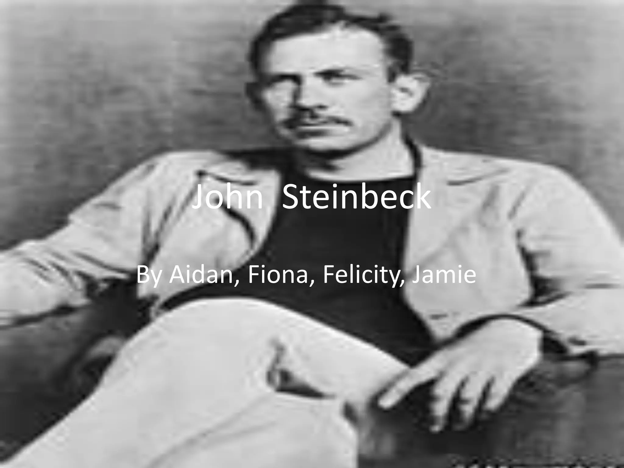 John steinbeck | PPTX