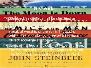John steinbeck | PPTX