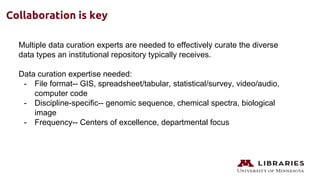 Johnston - How to Curate Research Data | PPT