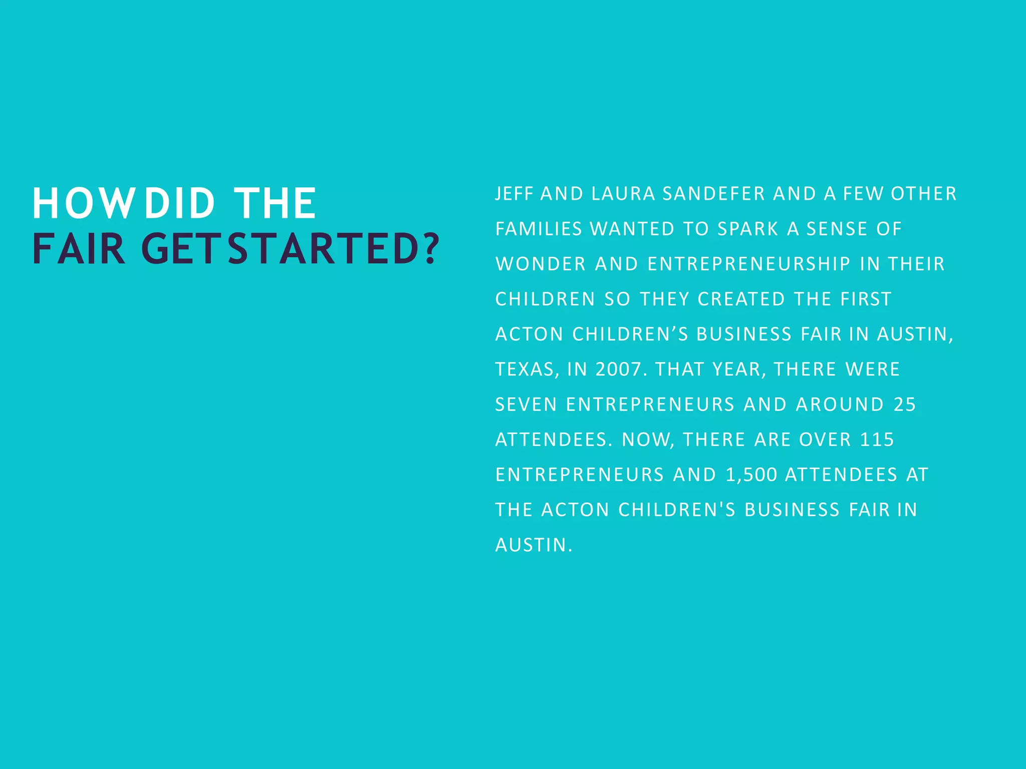 The Johnston County Children's Business Fair | PPTX