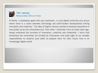 The Digital University - A Proposed Framework for Strategic Development ...