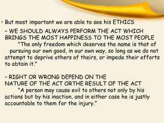 John stuart mill | PPT