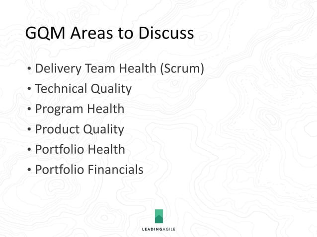 Agile Analytics: A GQM Approach to Enterprise Metrics | PDF