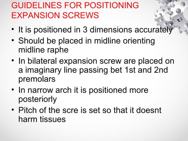 EXPANSION SCREWS | PPT