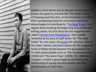 John updike | PPT