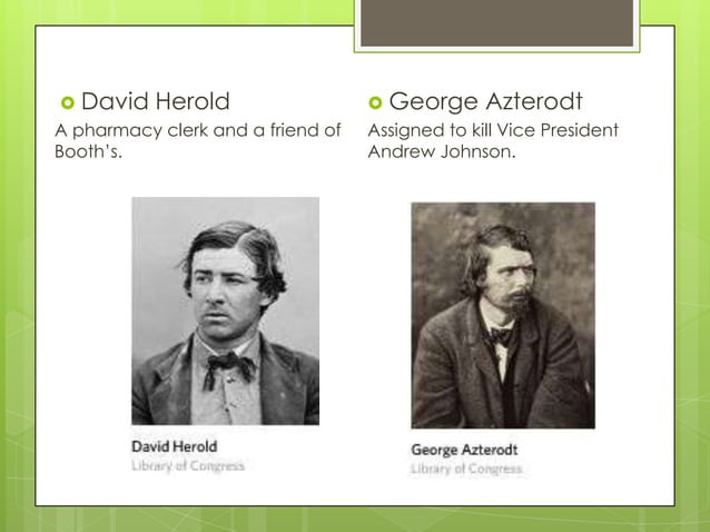 John wilkes booth and his conspirators | PPTX