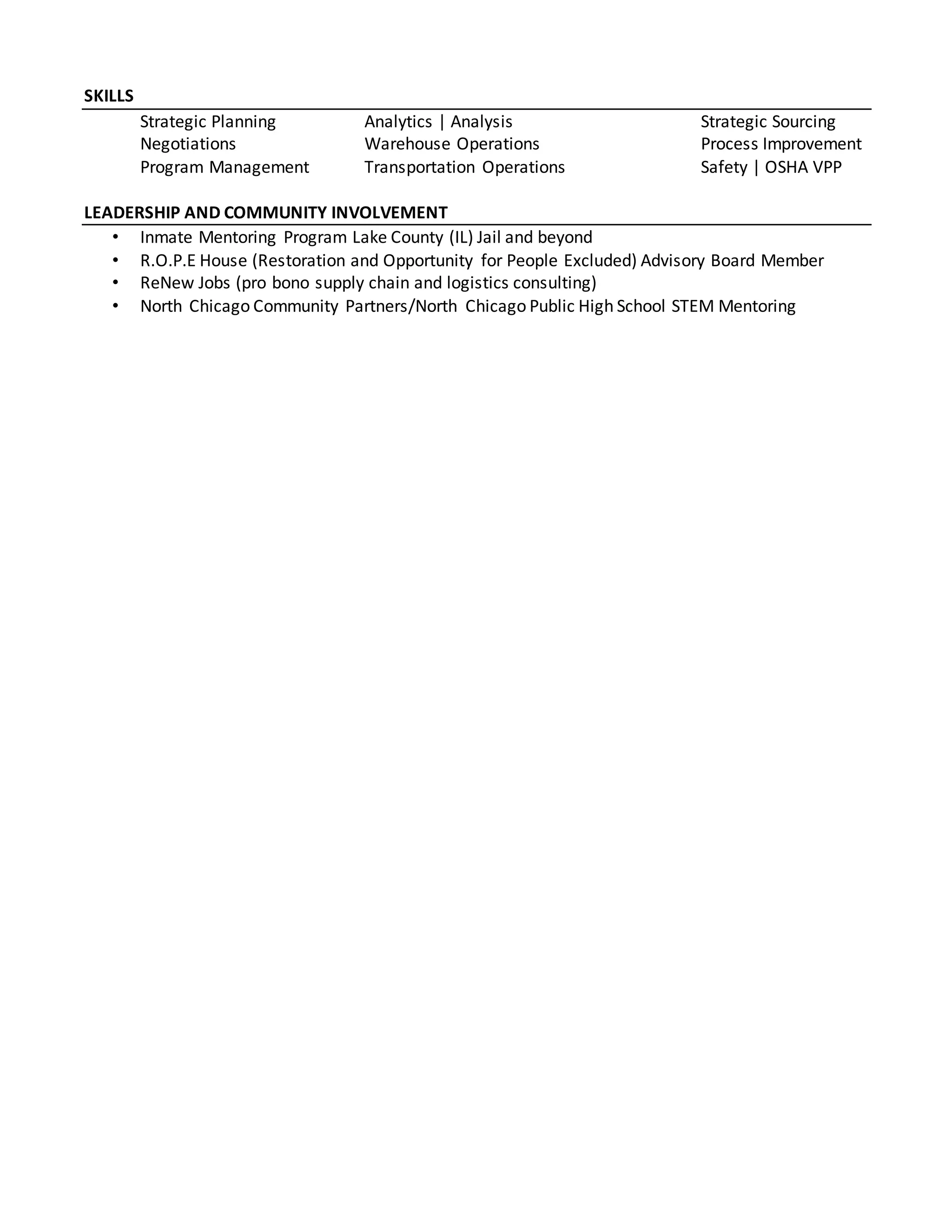John William Revenaugh resume | DOCX